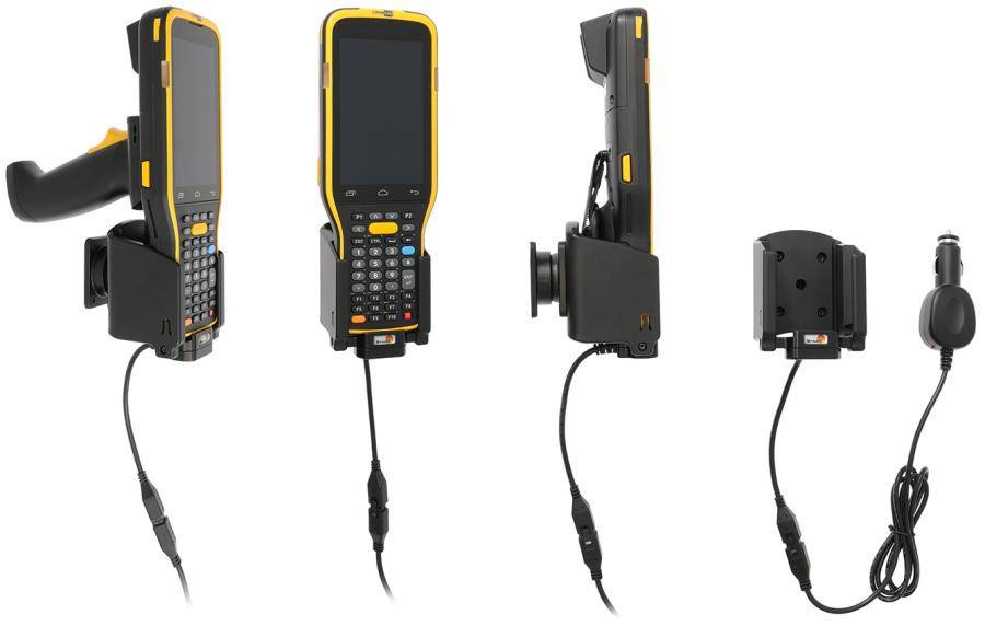 Uchwyt do CipherLab seria RK95 z wbudowaną ładowarką samochodową