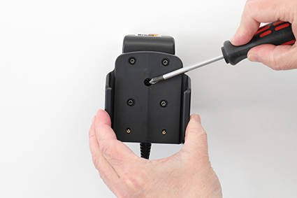 Uchwyt samochodowy do Ingenico 5000, perfekcyjnie dopasowany.